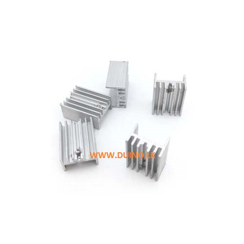20x15x10mm Aluminium Heat Sink Radiator Cooler *1Pcs - Duinolk | The ...