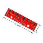 8 Channel IR Tracking Sensor Module Infrared Line Track Trace Detect ...