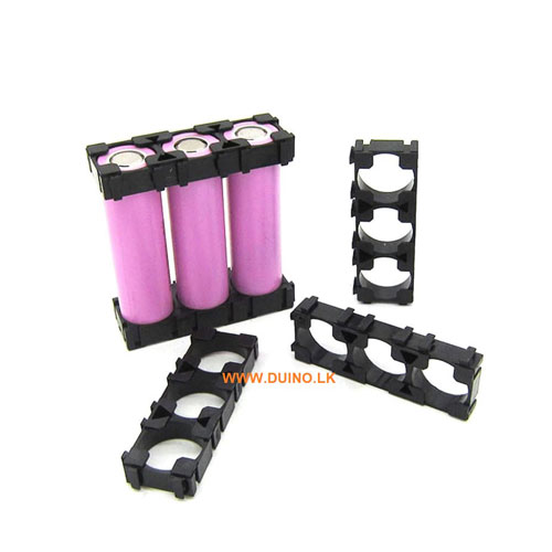 3 Sections 18650 Battery Cell Spacer Radiating Holder Bracket *1Pcs ...