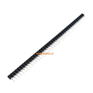 Female Round Pin 2.54mm Pin Header Single Row 40 Pin 2.54mm Connector ...
