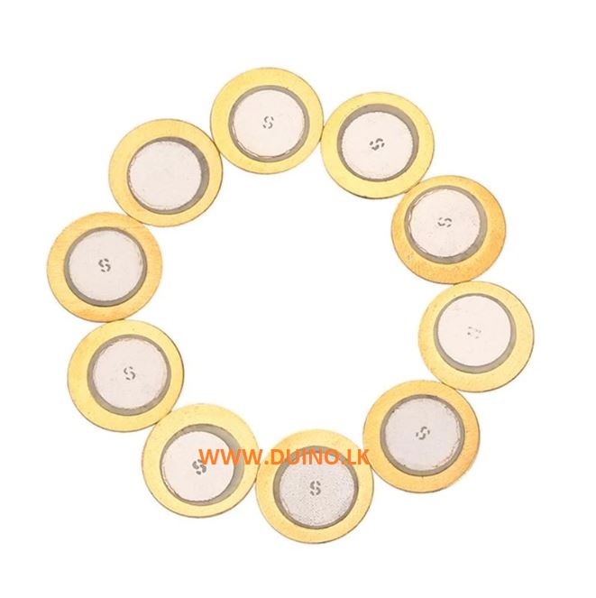 Omeite 20PCS 20mm Piezo Disc Diaphragm Elements Buzzer Copper Sheet ...