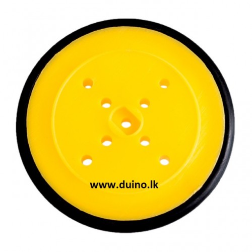 Small Smart Car Tire Plastic Robot Chassis Wheel - Duinolk | The ...