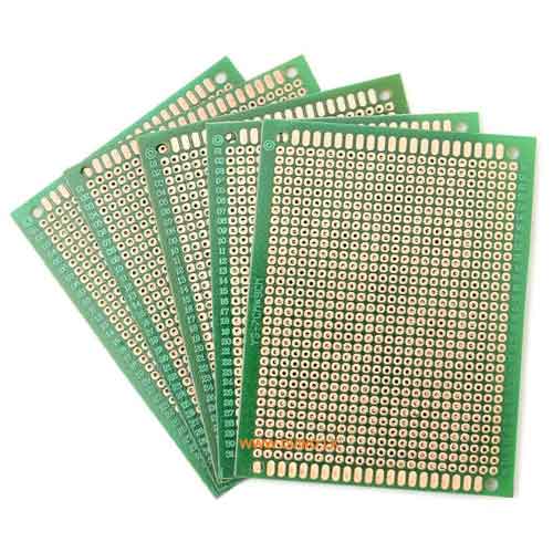 Single Side DIY Soldering Prototype PCB Printed Circuit Board Dot Board ...