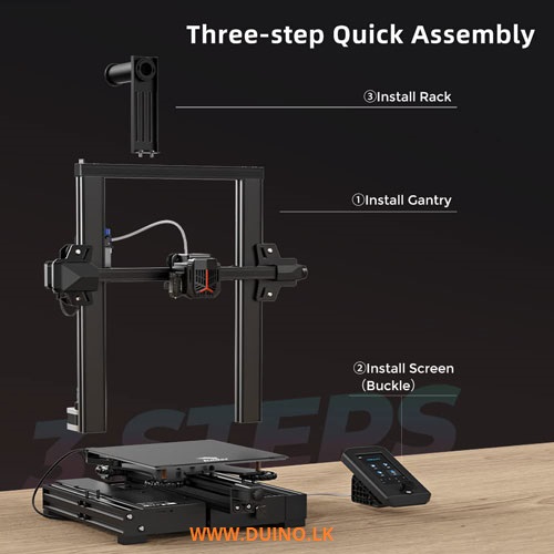 Creality Ender 3 V2 Neo 3D Printer 220x220x250mm with CR Touch Auto ...