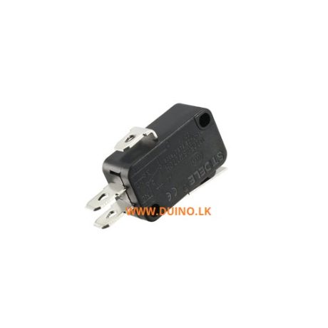 15A 250V AC 3 Terminal Short Straight Lever Miniature Micro Switch V ...