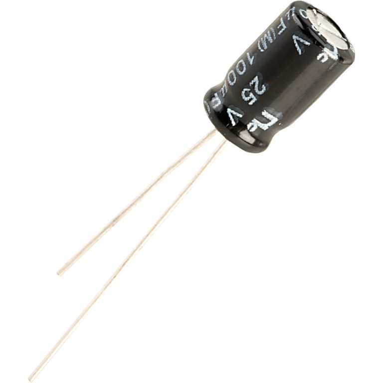 10uF 25v Aluminum Electrolytic Capacitor - Duinolk | The Biggest ...