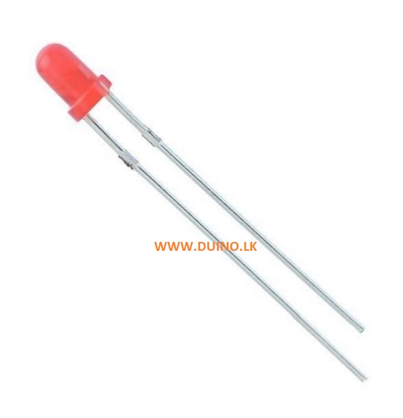 1000Pcs 3mm Red Defused LED 1.9-2.1VDC Packet - Duinolk | The Biggest ...