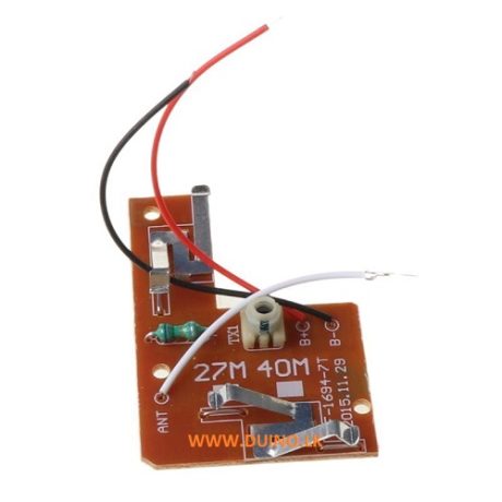 4CH 27MHz RC Remote Control Transmitter and Receiver Board with Antenna ...
