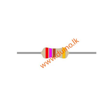 270Ohm 1/4W 270R 5% Carbon Film Resistor 10PCS - Duinolk | The Biggest ...