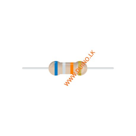68K Ohm 1/4W 68K 5% Carbon Film Resistor 10PCS - Duinolk | The Biggest ...
