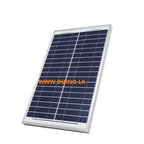 30W 17.89VDC Solar Panel Polycrystalline Solar Cell 35X63cm - Duinolk ...
