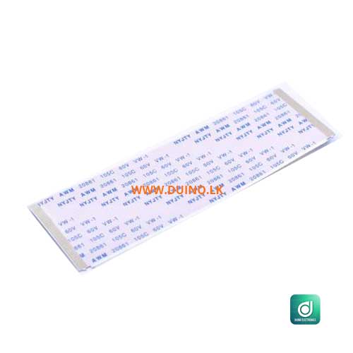 60P Flexible Flat FFC Cable Line Spacing 0.5mm 100mm AWM-20861 TTL FFC ...
