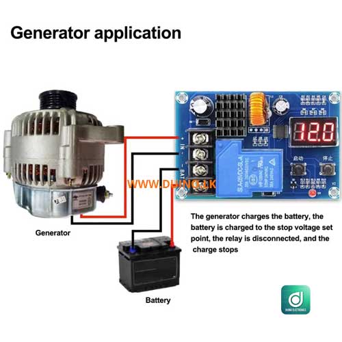 XH-M634 Battery Charger Control Module DC 6-60V - Duinolk | The Biggest ...