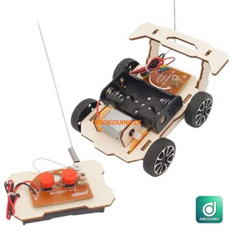 Wooden RC Car Kit DIY Kid IQ Training Physics Model for Practical ...