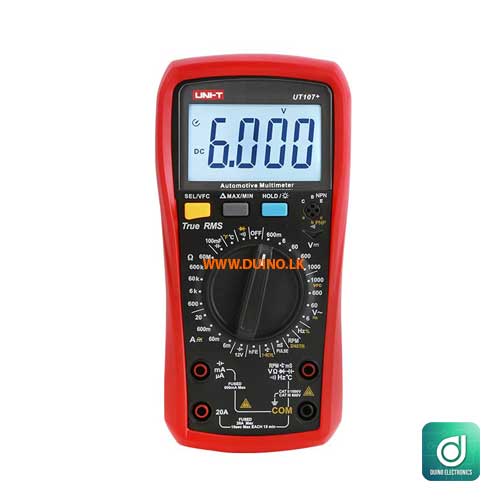 UNI-T UT107+ Multimeter clamp meter Automotive - Duinolk | The Biggest ...