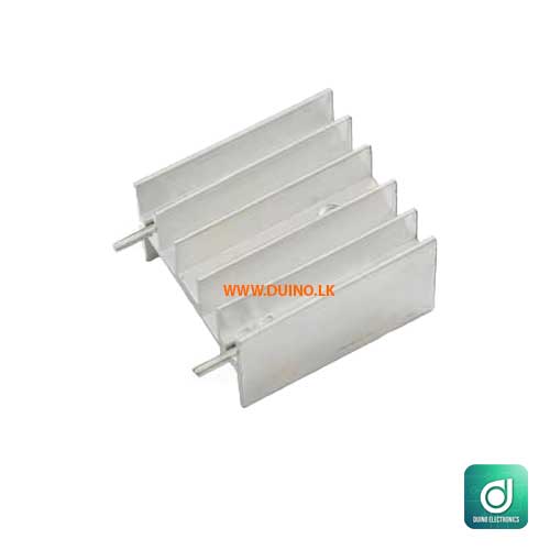 25x25x15mm Aluminium Heat Sink Radiator Cooler - Duinolk | The Biggest ...