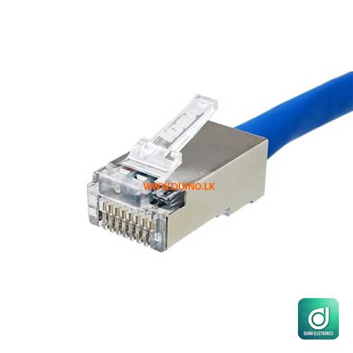 RJ45 CAT5E Shielded Connector *1Pcs - Duinolk | The Biggest Arduino ...