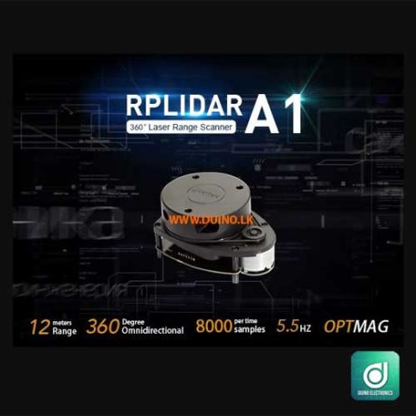 RPLiDAR A1 A1M8 Lidar Sensor 360 Degree Omnidirectional 2D Laser Range ...