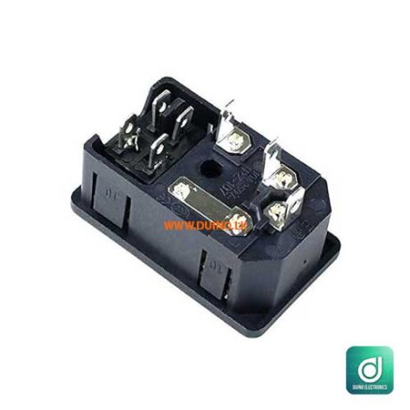 IEC 320 C14 Inlet Power Socket with Rocker Switch Fuse Holder *without ...
