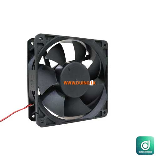 120X120X38mm 2Wire Cooling Fan 12VDC 0.50A Airflow - Duinolk | The ...