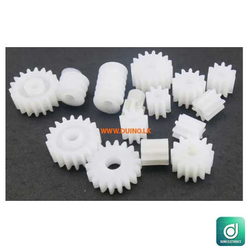 15pcs Spindle Gear Plastic Worm Gear Four-wheel Drive Motor - Duinolk ...