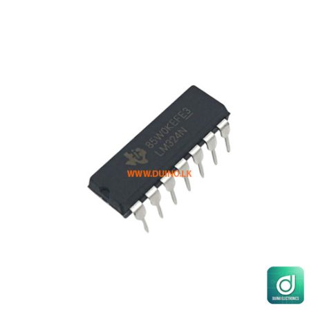 LM324N DIP 14 Quad Op Amp General Purpose Amplifier - Duinolk | The ...