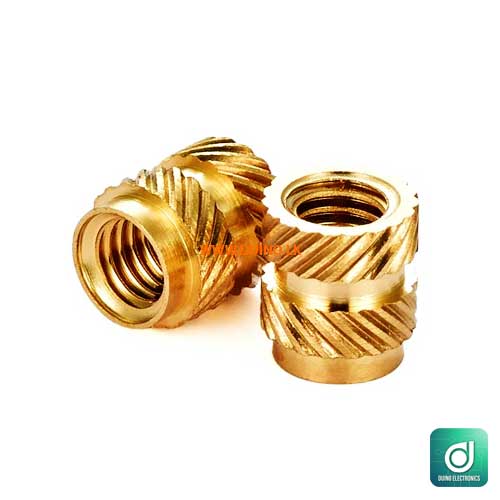 Brass Threaded Insert Nut M3/M4/M5 *10Pcs - Duinolk | The Biggest ...